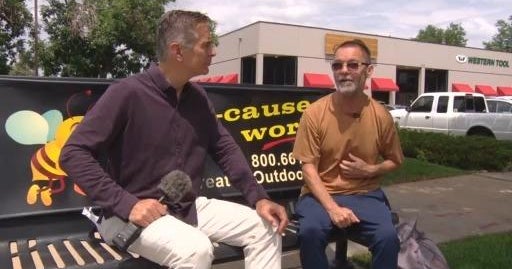 Man descends into homelessness after losing sight, job and housing ...