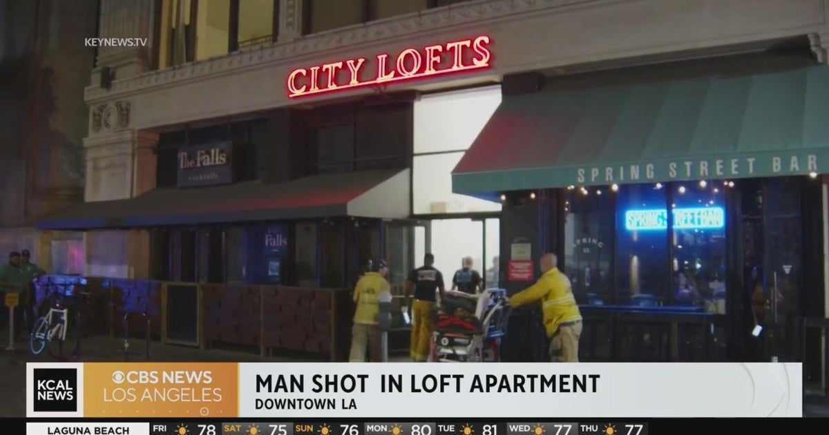 Man in grave condition after Downtown LA loft shooting - CBS Los Angeles