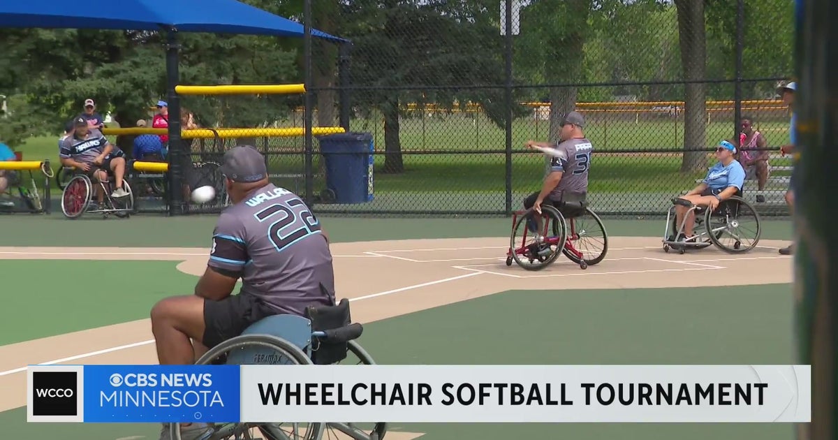 Wheelchair softball tournament held in Brooklyn Center - CBS Minnesota