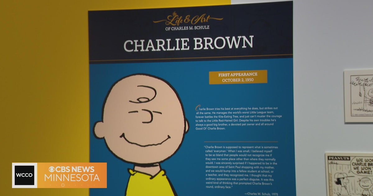 New Charlie Brown exhibit opens today - CBS Minnesota