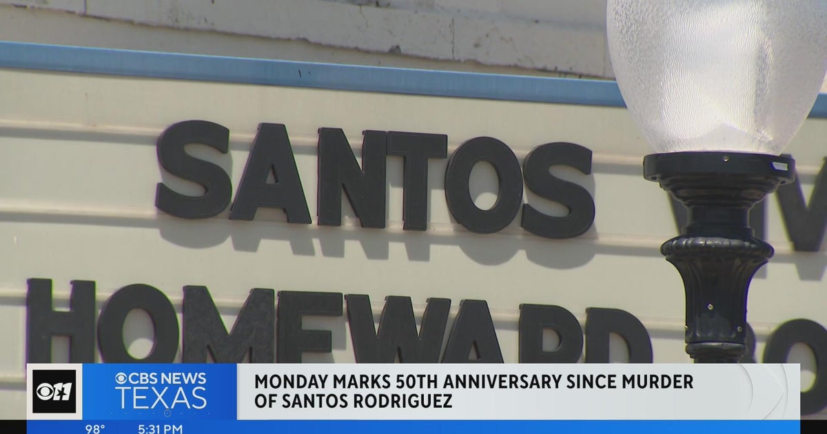 Monday marks 50th anniversary since murder of Santos Rodriguez - CBS Texas