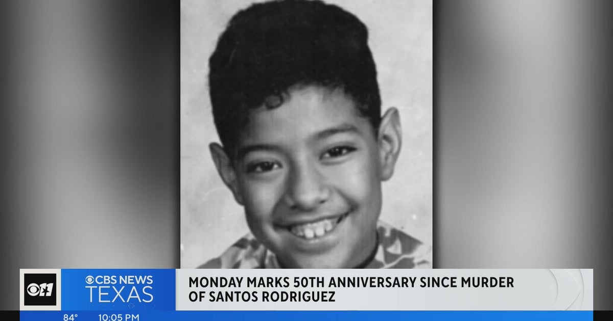 Monday marks 50th anniversary since murder of Santos Rodriguez - CBS Texas