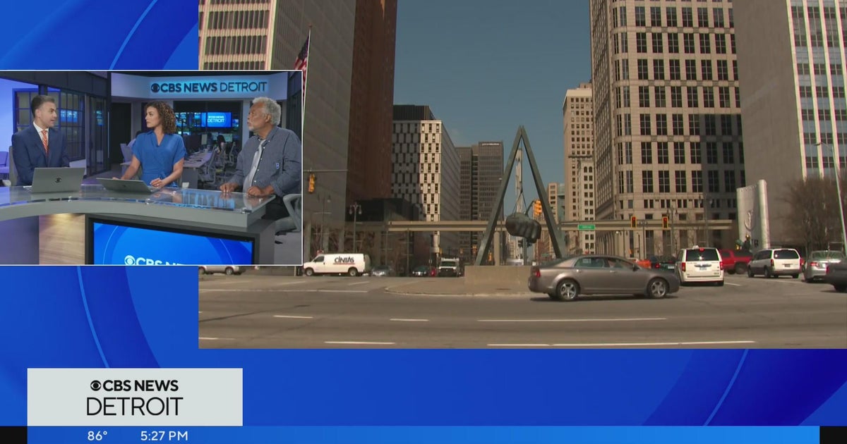 Sam Riddle discusses opposing renaming Hart Plaza - CBS Detroit