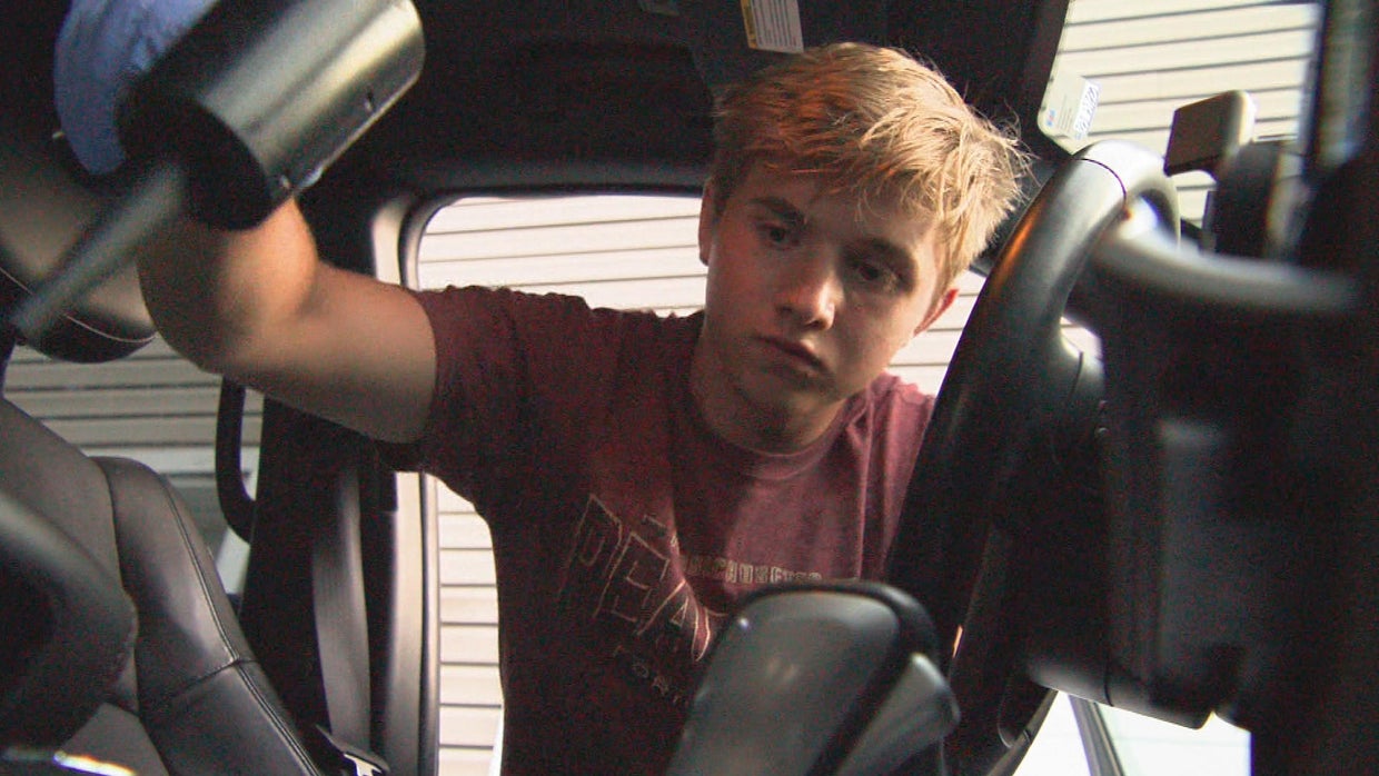 Peabody teen detailing cars to raise money for inclusive playground ...