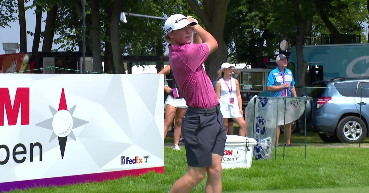 Frankie Capan looking to parlay 3M Open appearance into PGA Tour ticket - CBS Minnesota