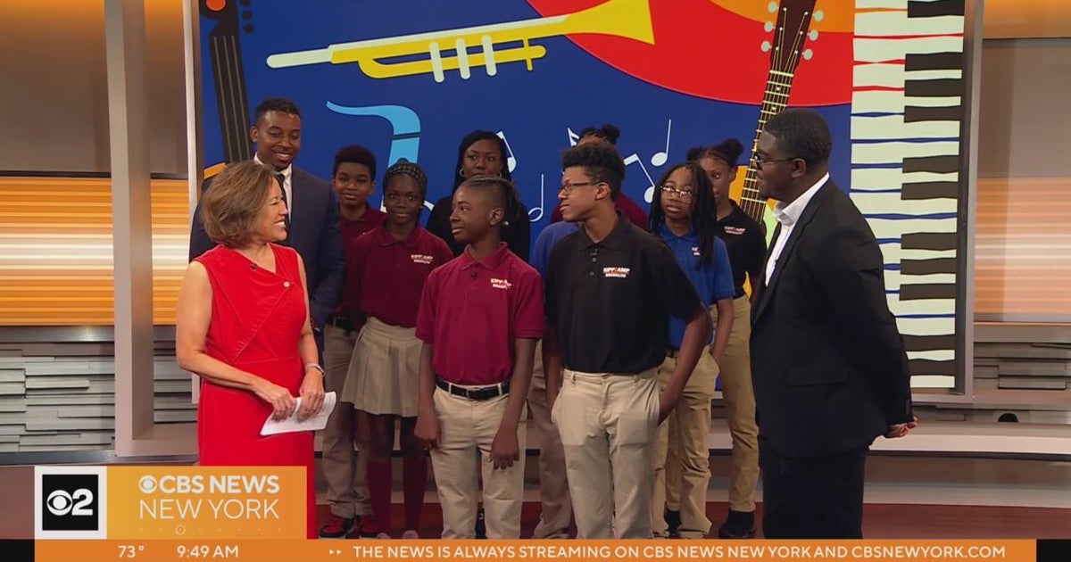 Local program educating and empowering kids through jazz - CBS New York