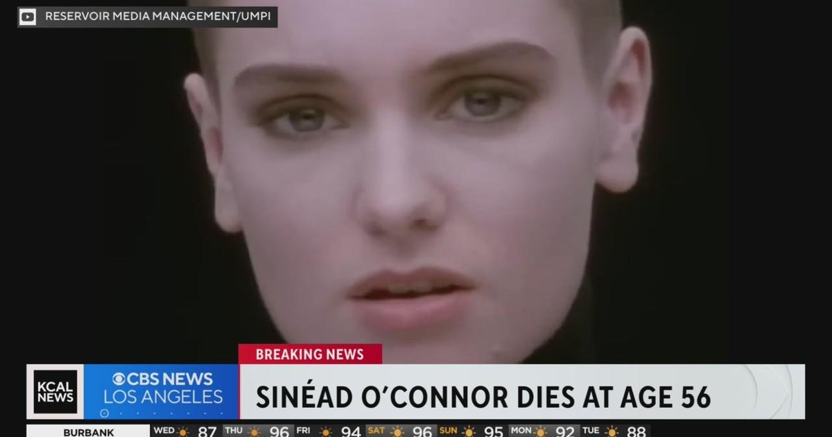 Irish singer Sinéad O'Connor dead at 56 - CBS Los Angeles