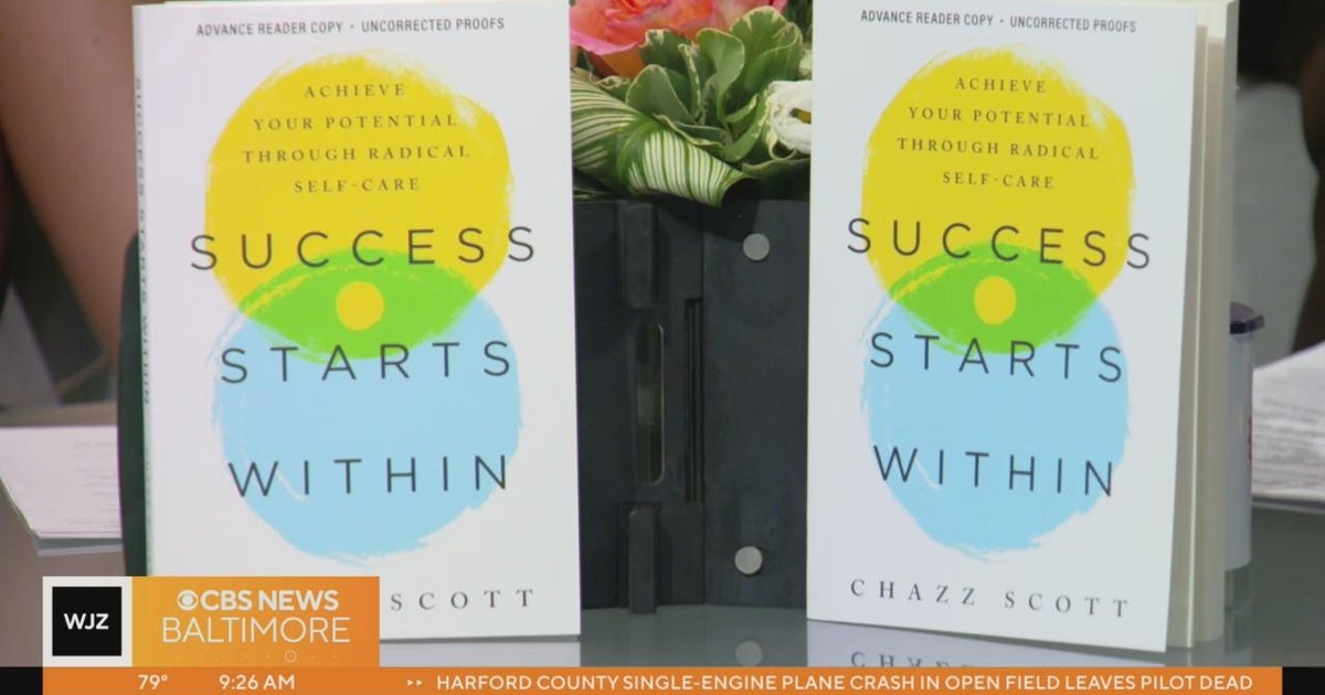 Author Chazz Scott on his new book "Success Starts Within" - CBS Baltimore