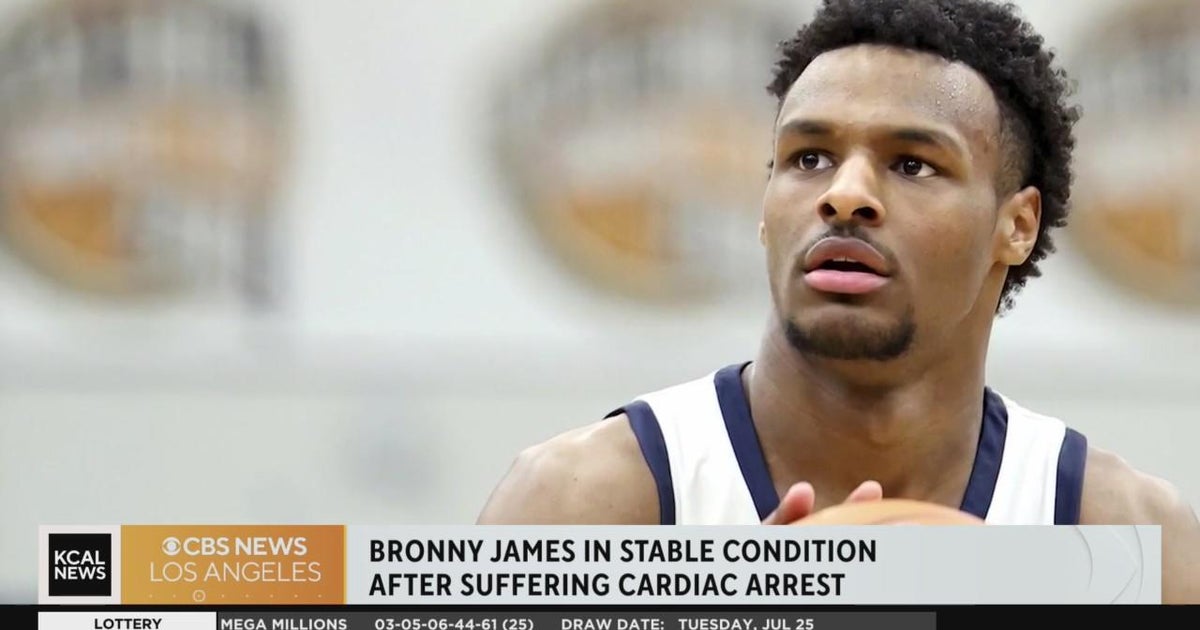 Dr. Rand McClain comments on Bronny James' condition - CBS Los Angeles