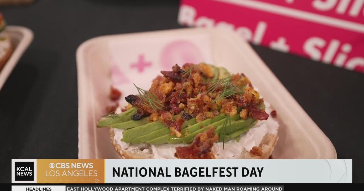 Celebrating National Bagelfest Day! - CBS Los Angeles