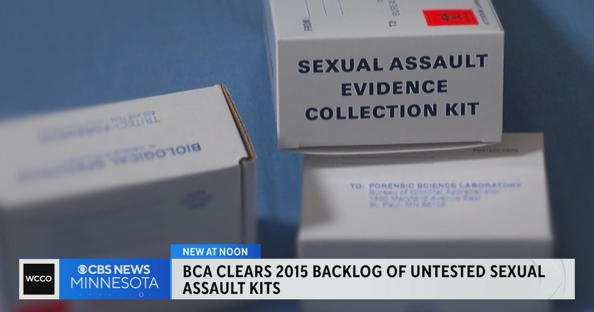 BCA has cleared backlog of untested rape kits from 2015 - CBS Minnesota