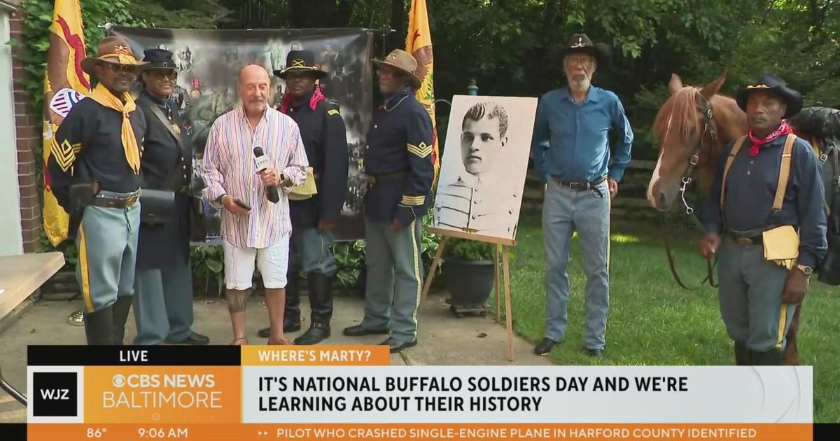 Where's Marty? Celebrating National Buffalo Soldiers Day - CBS Baltimore