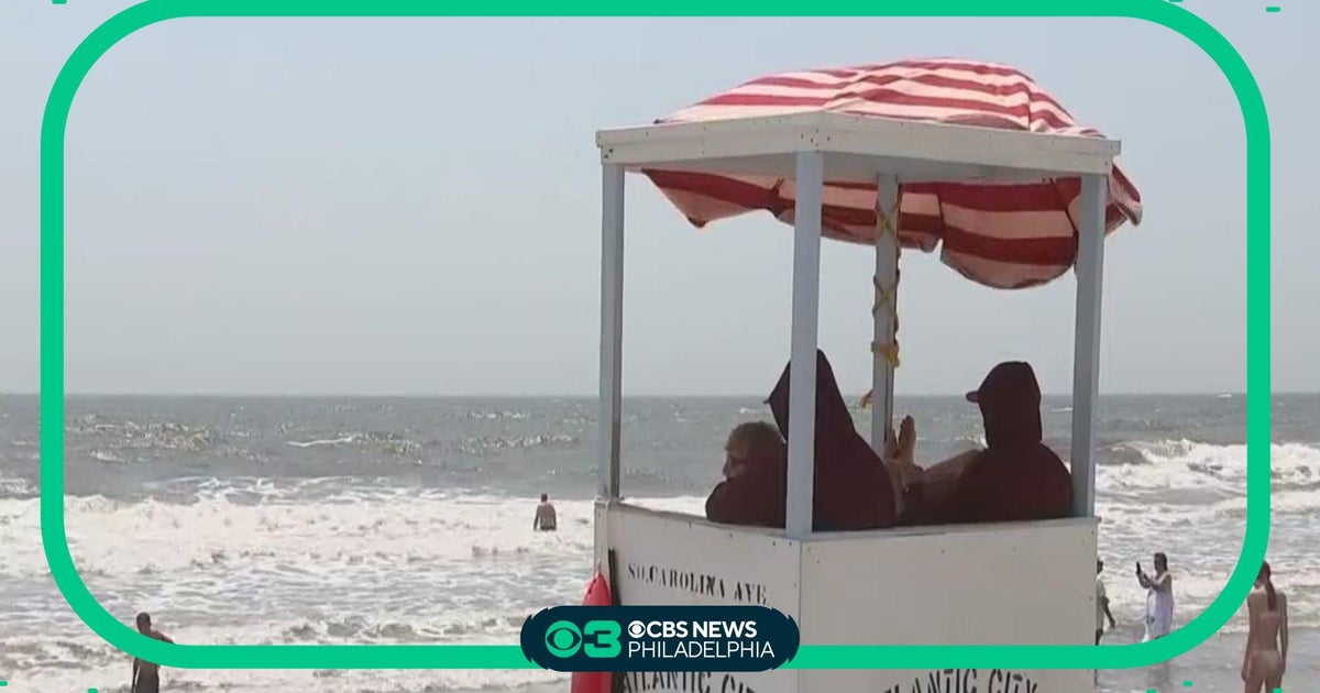 Atlantic City Beach Patrol warns beachgoers to be careful during storm ...