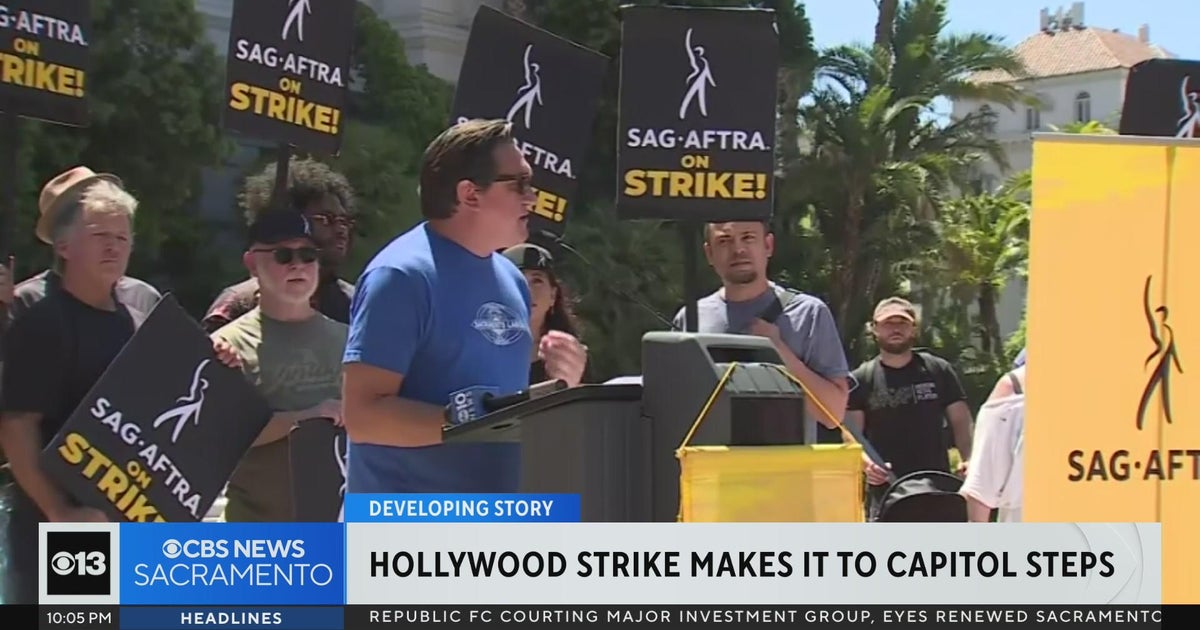 SAG-AFTRA strikes now stretching from Hollywood to steps of California ...