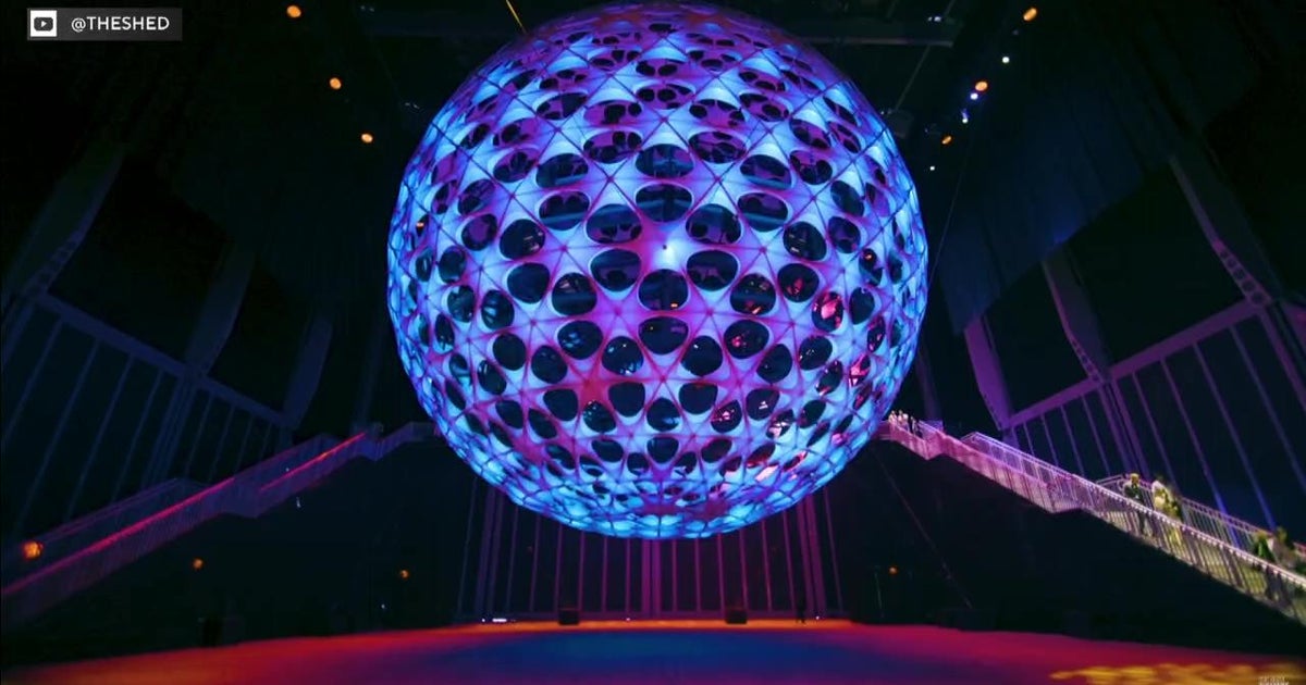 Sonic Sphere at The Shed closing this weekend - CBS New York
