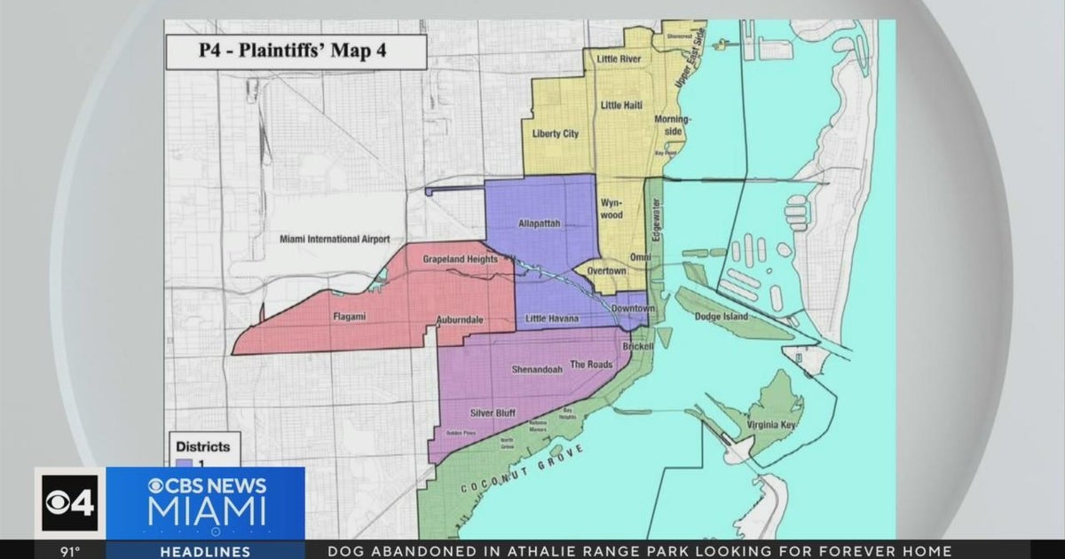 Miami vows to fight districting ruling setback - CBS Miami