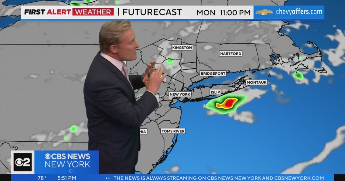 First Alert Weather: CBS New York's Monday evening update - 7/31/23 - CBS New York