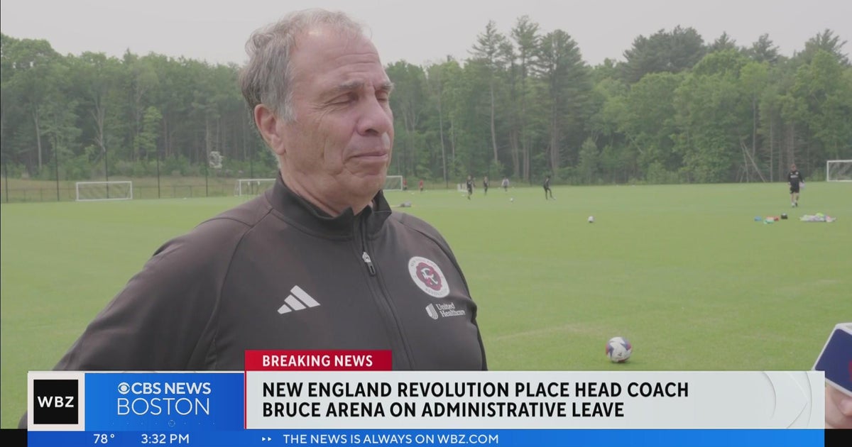 Revolution place head coach Bruce Arena on administrative leave - CBS ...