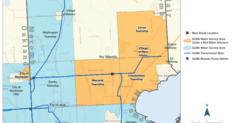 Several Metro Detroit communities under boil water advisory after water main break - CBS Detroit