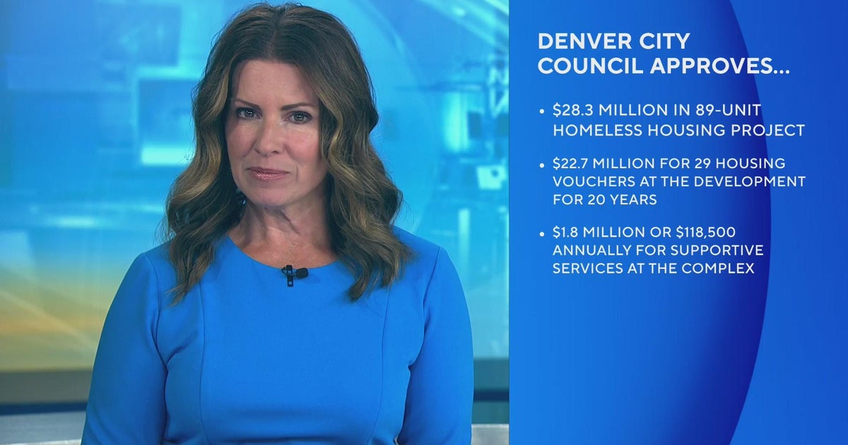 Homeless housing project approved by Denver City Council - CBS Colorado