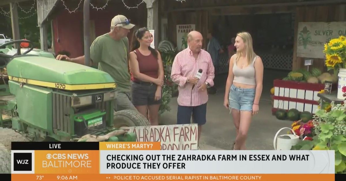 Where's Marty? Checking out the Zahradka Farm in Essex and the produce ...
