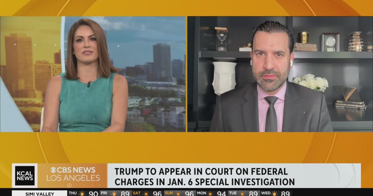 What to expect with Trump's Thursday court appearance - CBS Los Angeles