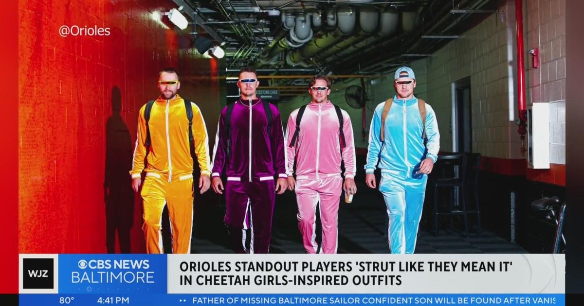 Watch This: Orioles star players go viral for colorful tracksuits - CBS ...