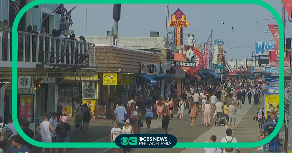 First weekend of Wildwood curfew - CBS Philadelphia