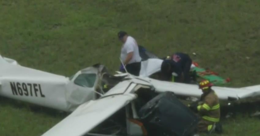 Second person dies after small plane crash at North Perry Airport ...