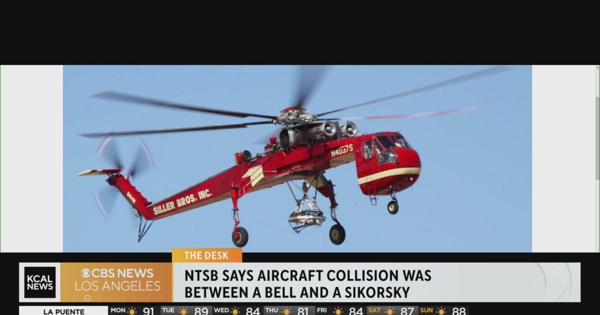 Mid-air helicopter crash: aircraft details - CBS Los Angeles