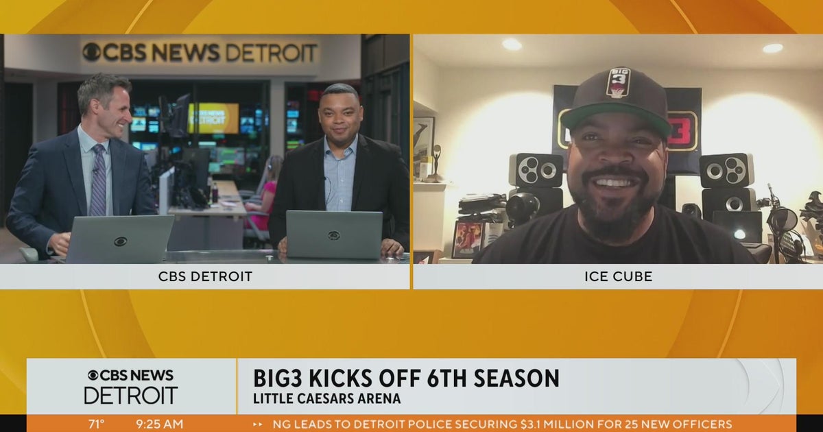Ice Cube previews the BIG3's return to Detroit - CBS Detroit