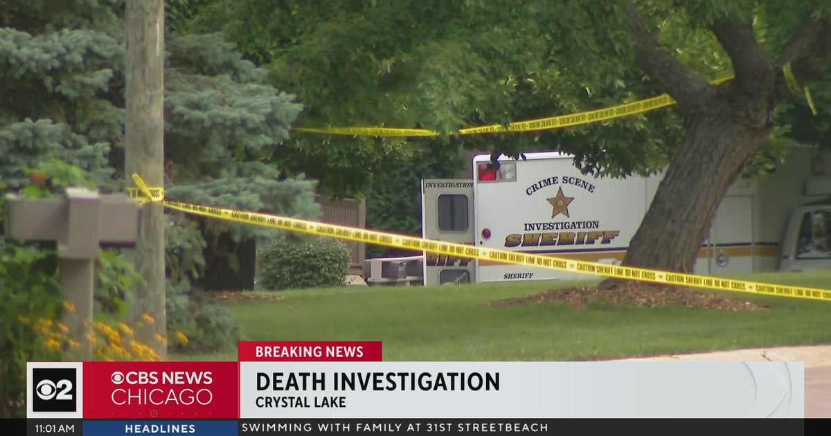 Death investigation underway after shots fired in Crystal Lake - CBS ...