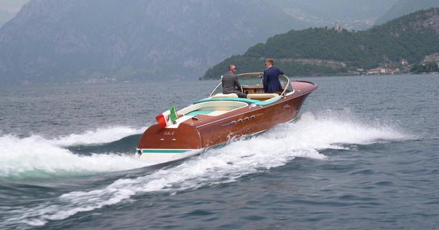Italy's classic Riva wooden motorboats - CBS News