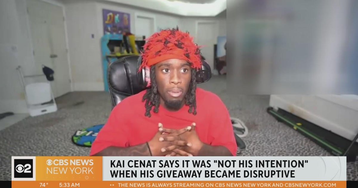 Kai Cenat breaks silence about Union Square giveaway chaos - CBS New York Kai Cenat breaks silence about Union Square giveaway chaos - CBS New York