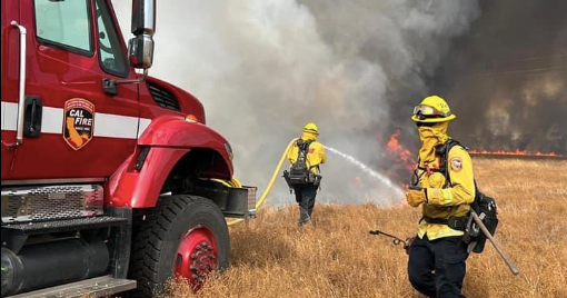 Firefighters report 100% containment of fire that torched 532 acres of ...