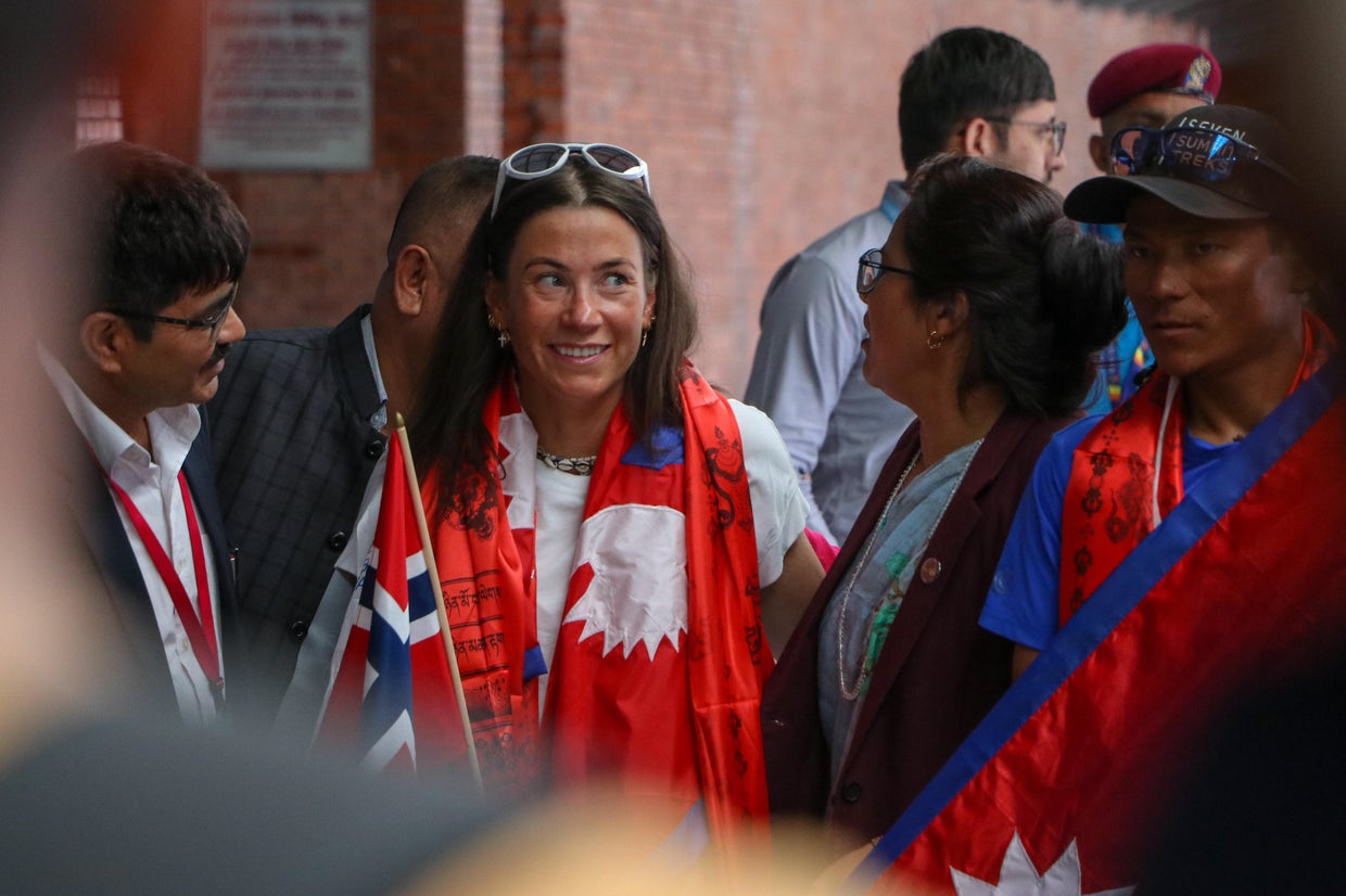 Climber Kristin Harila responds after critics accuse her of walking ...