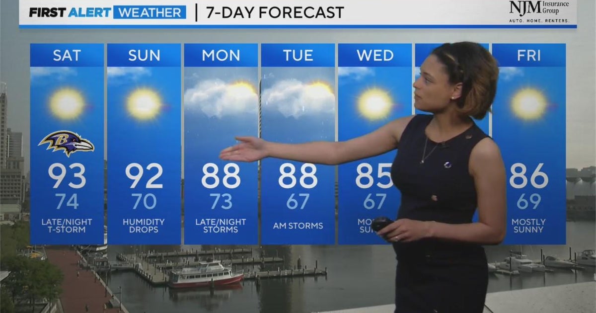 Abigail Degler has your Sunday Morning Forecast (8/12/2023) - CBS Baltimore