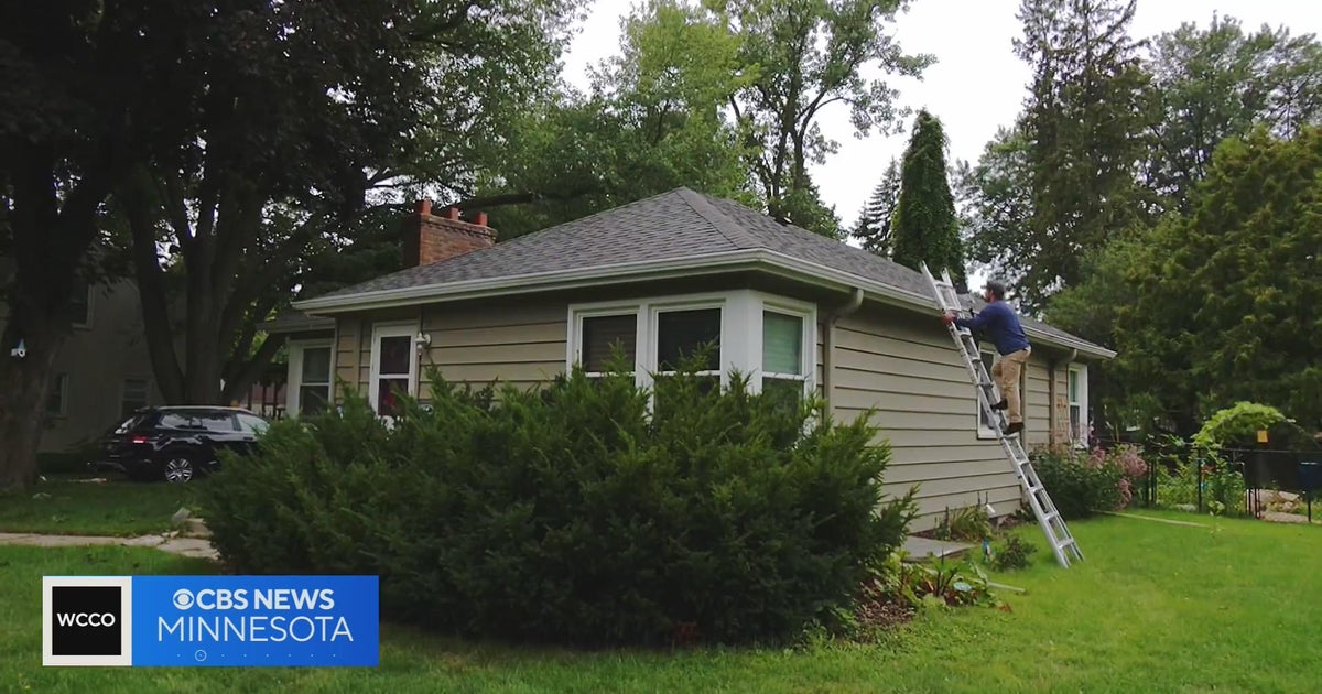 Hail storm damages several Twin Cities homes - CBS Minnesota