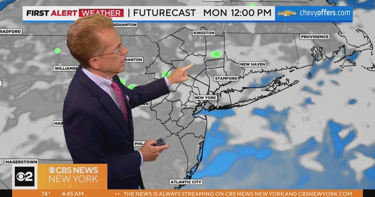First Alert Weather: CBS New York's Monday AM update - 8/14/23 - CBS New York