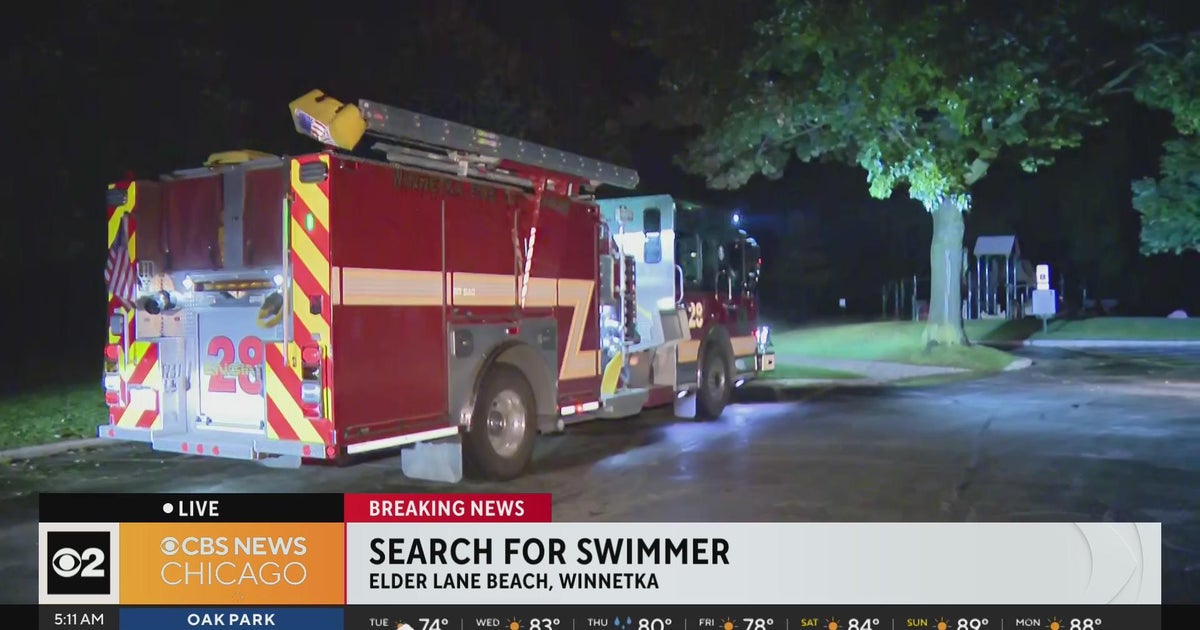 Water rescue underway in Winnetka for missing swimmer amid dangerous ...