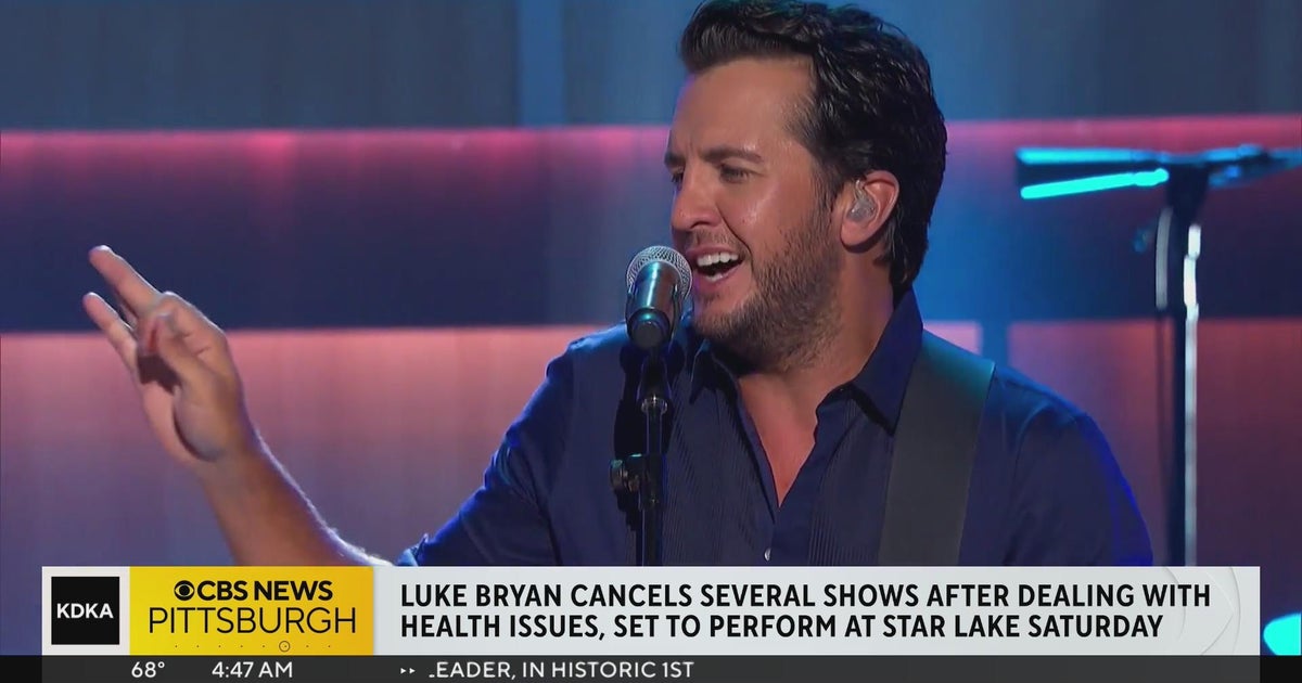 Luke Bryan cancels several shows after dealing with health issues - CBS ...