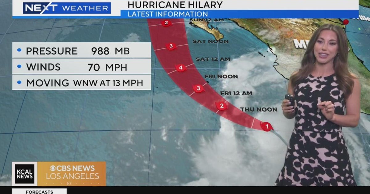 Alex Biston's Morning Weather (August 17) - CBS Los Angeles
