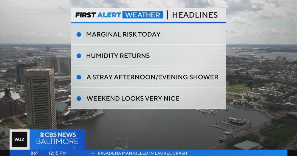 Meteorologist Tim Williams has your Thursday afternoon forecast 8/17 ...