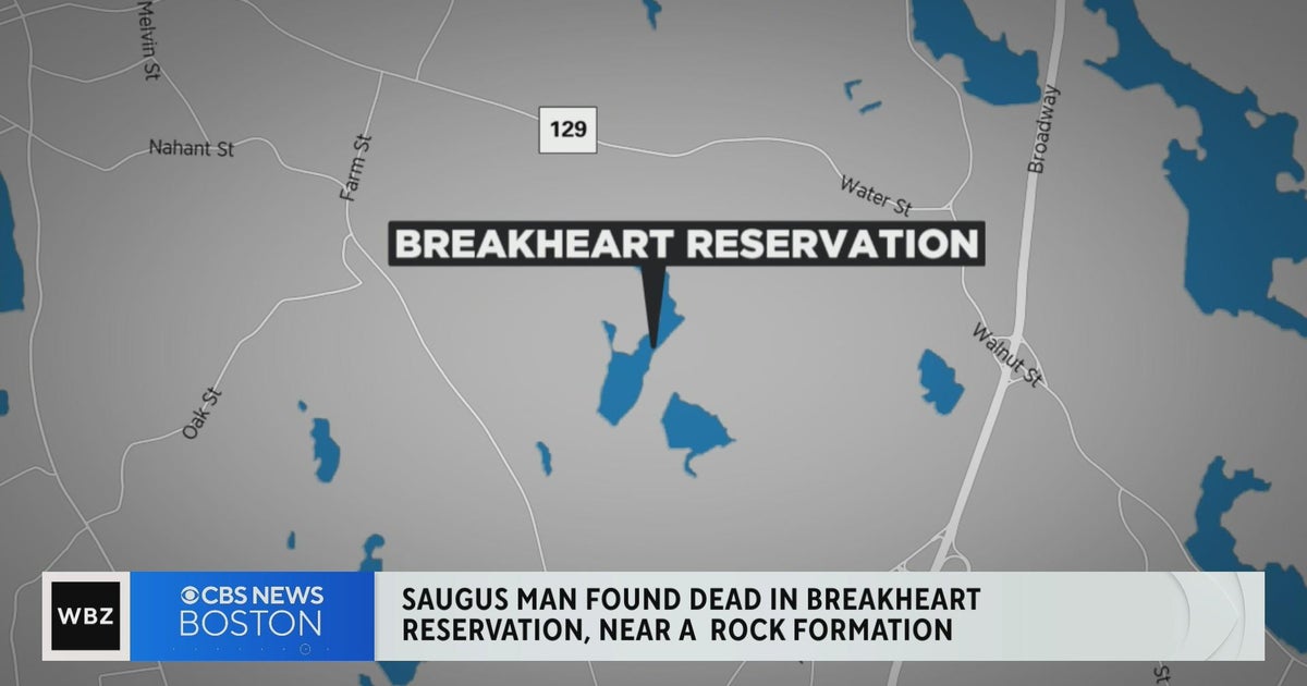 Saugus man found dead at Breakheart Reservation may have fallen - CBS ...
