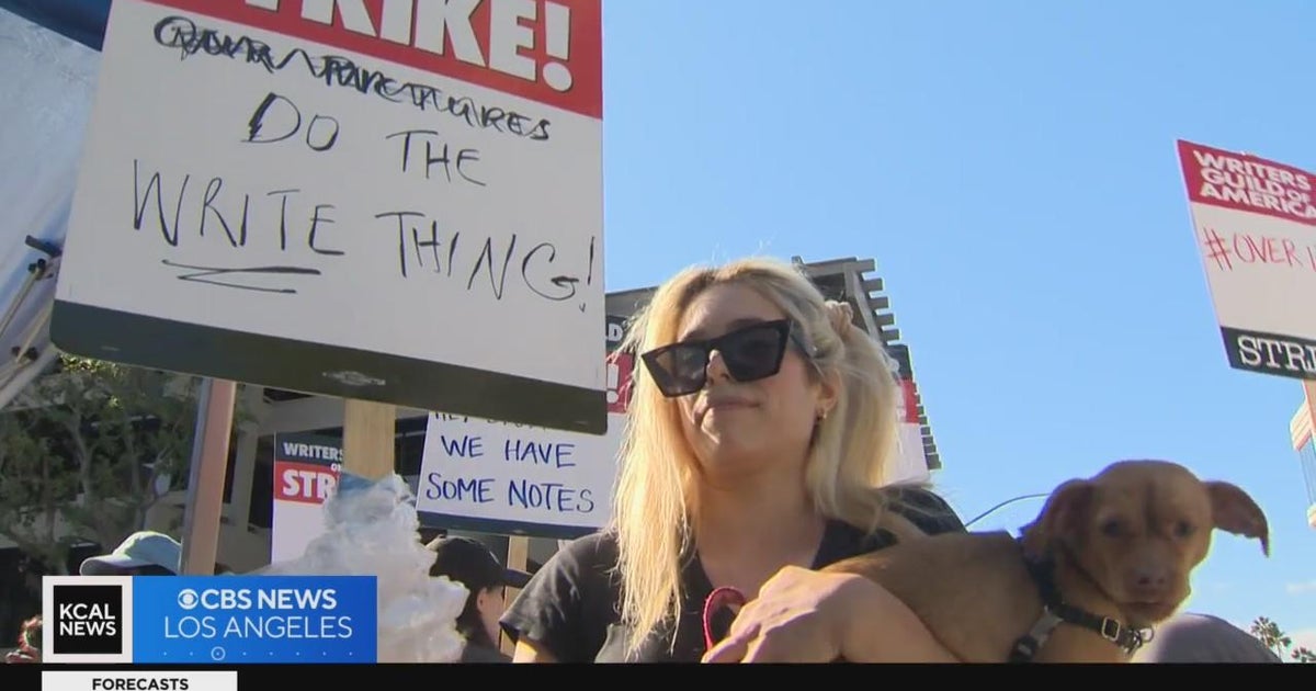WGA, Hollywood studios negotiate, but strike continues - CBS Los Angeles