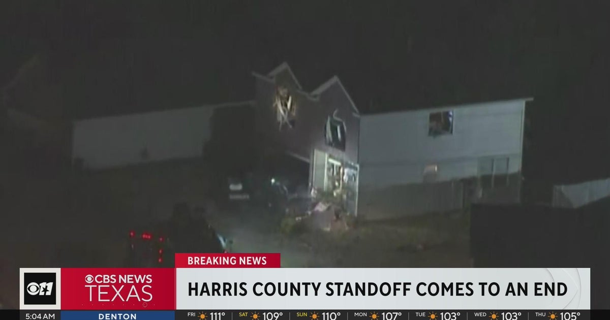 Standoff in Harris County ends overnight - CBS Texas