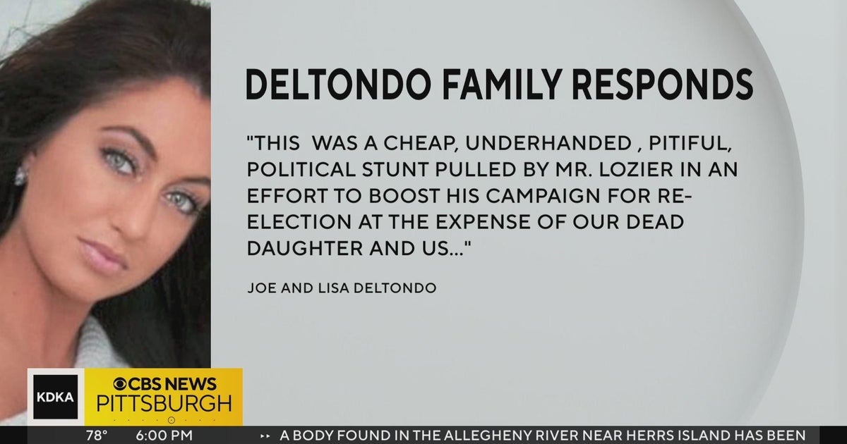 DelTondo family calls out Beaver County district attorney - CBS Pittsburgh