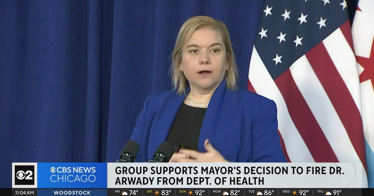 Group supports mayor's decision to fire Dr. Allison Arwady from Dept ...
