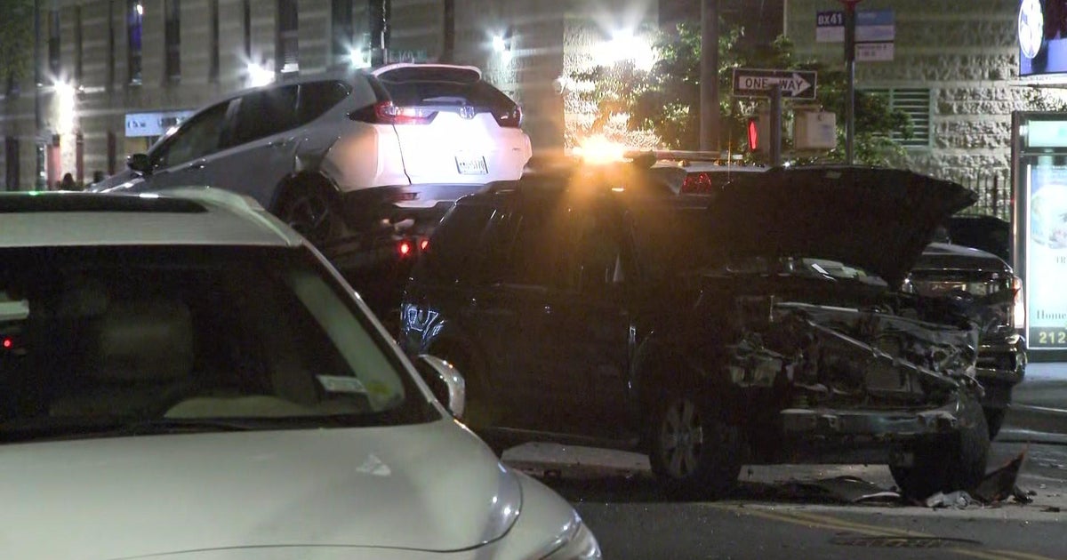 Driver in custody after allegedly causing chain-reaction crash in the ...