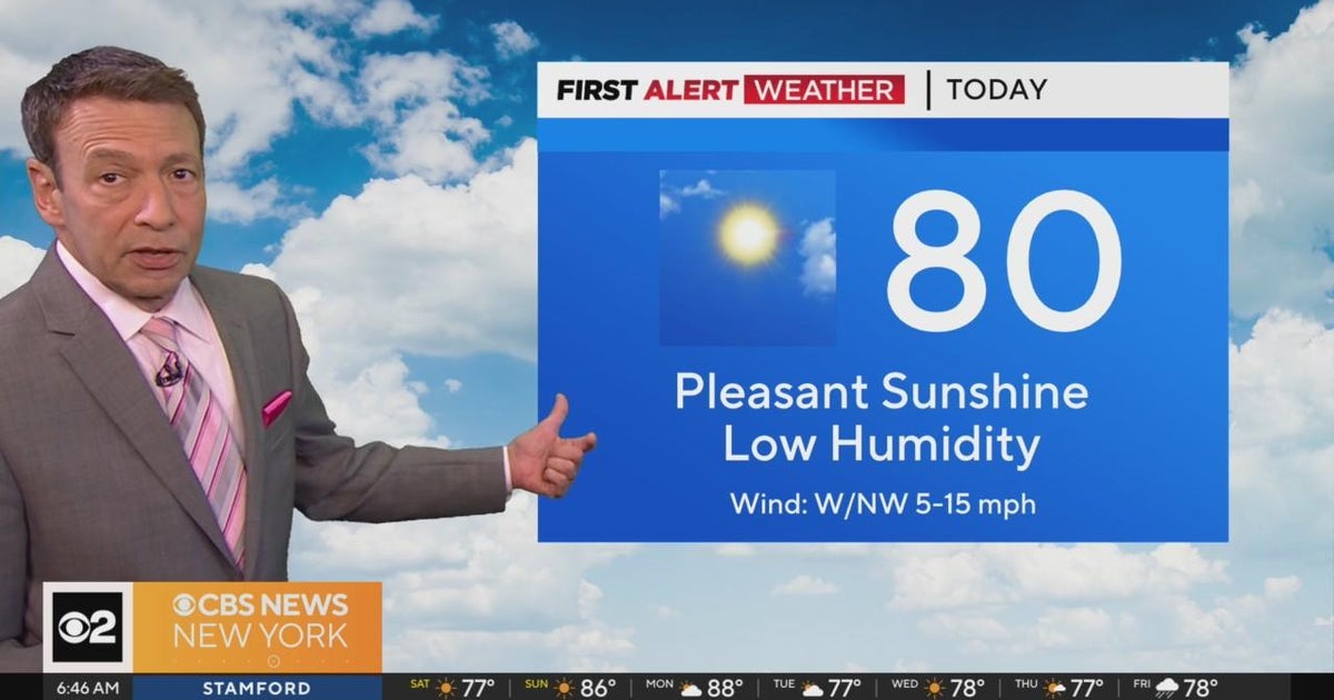 First Alert Weather: CBS New York's Saturday AM update - 8/19/23 - CBS New York
